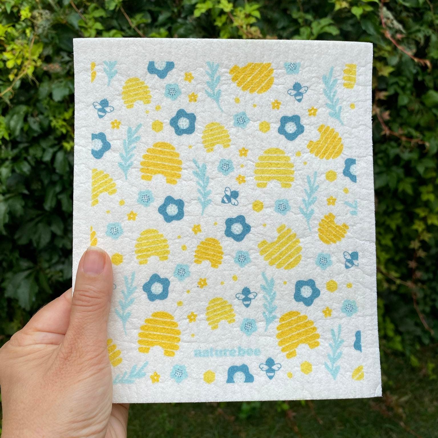Bees Swedish Sponge Cloth by Nature Bee