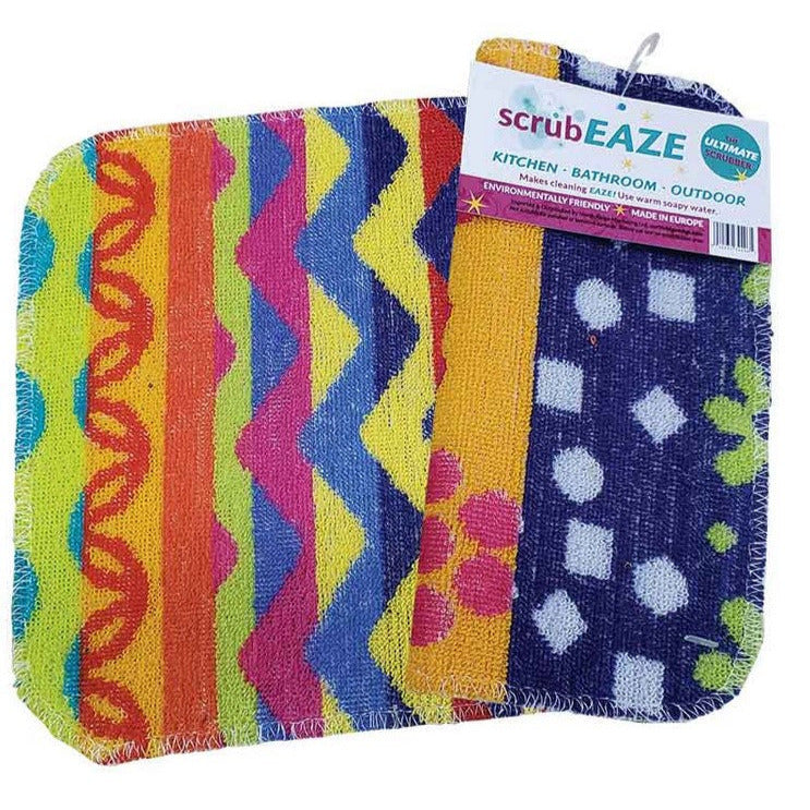 scrubEAZE Scrubber Cloth XL – Eco-Friendly Heavy-Duty Cleaning Pad